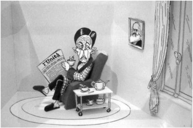 Storia della vignetta di Forattini su Berlinguer che seppellì il ...